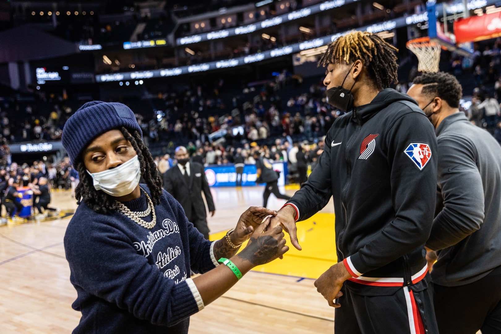 PHOTOS » Trail Blazers 94 VS. Warriors 104 on December 8, 2021 Photo ...