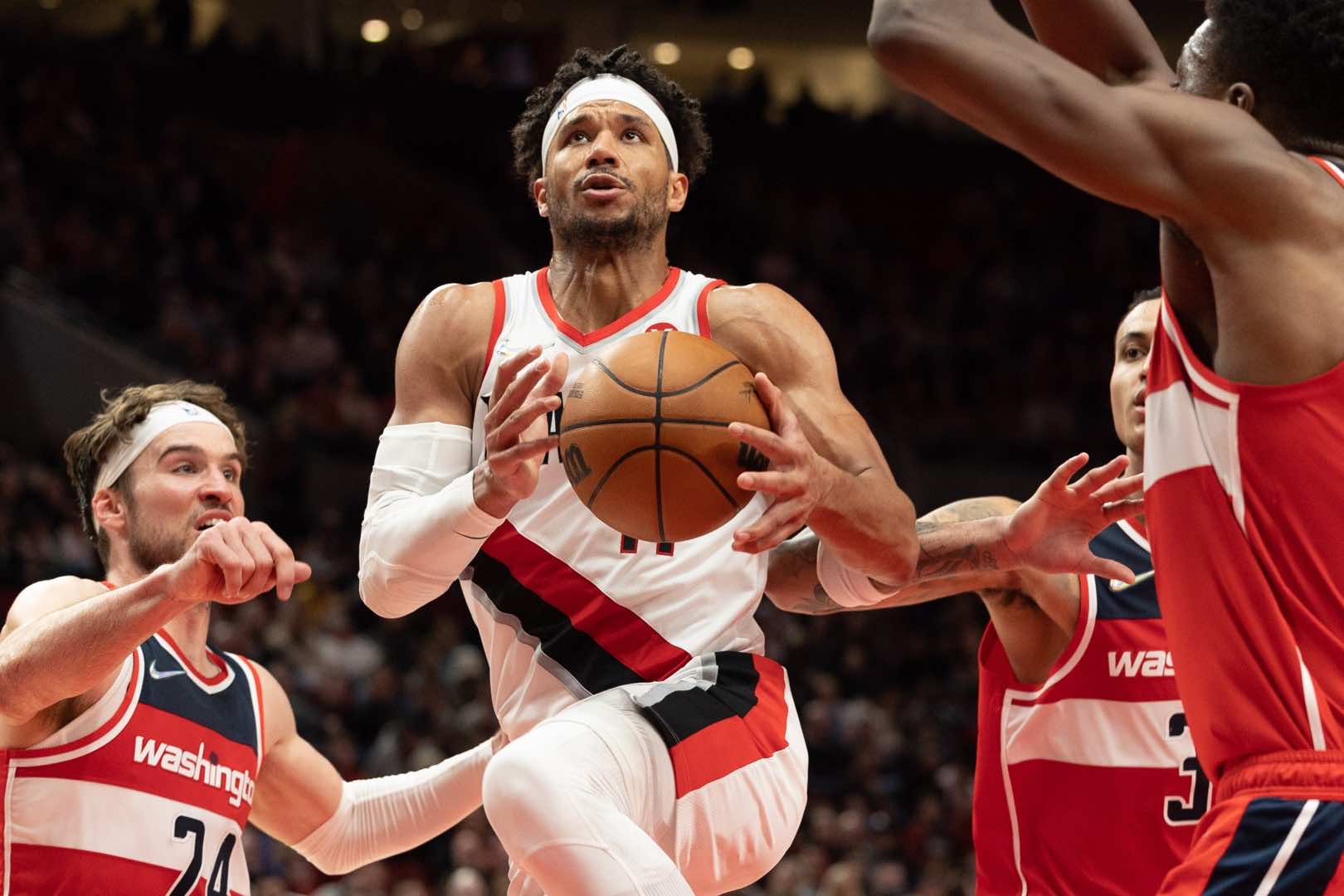 PHOTOS » Trail Blazers 127 VS. Wizards 118 on March 12, 2022 Photo ...