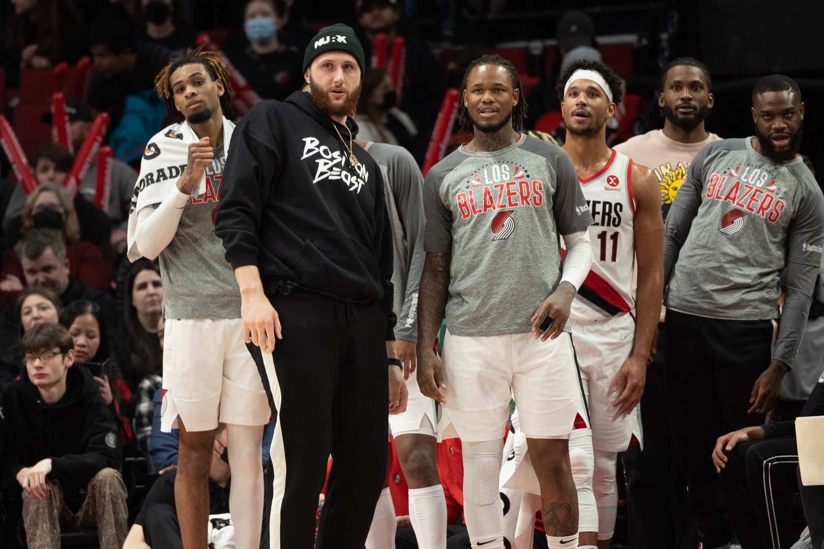 PHOTOS » Trail Blazers 127 VS. Wizards 118 on March 12, 2022 Photo ...
