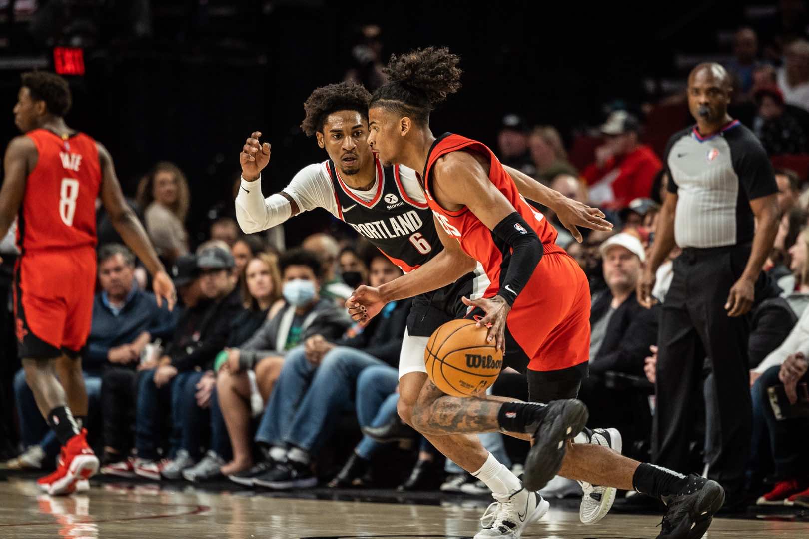 PHOTOS » Trail Blazers 98 vs. Rockets 115 on March 26, 2022 Photo ...