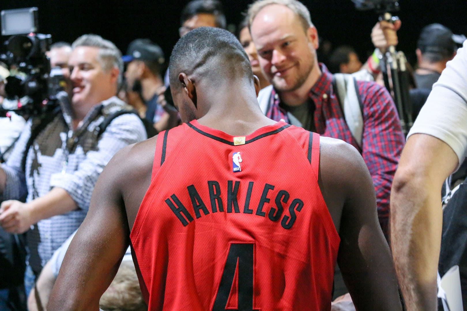 PHOTOS » Moe Harkless Models The Nike Statement Uniform in LA ...