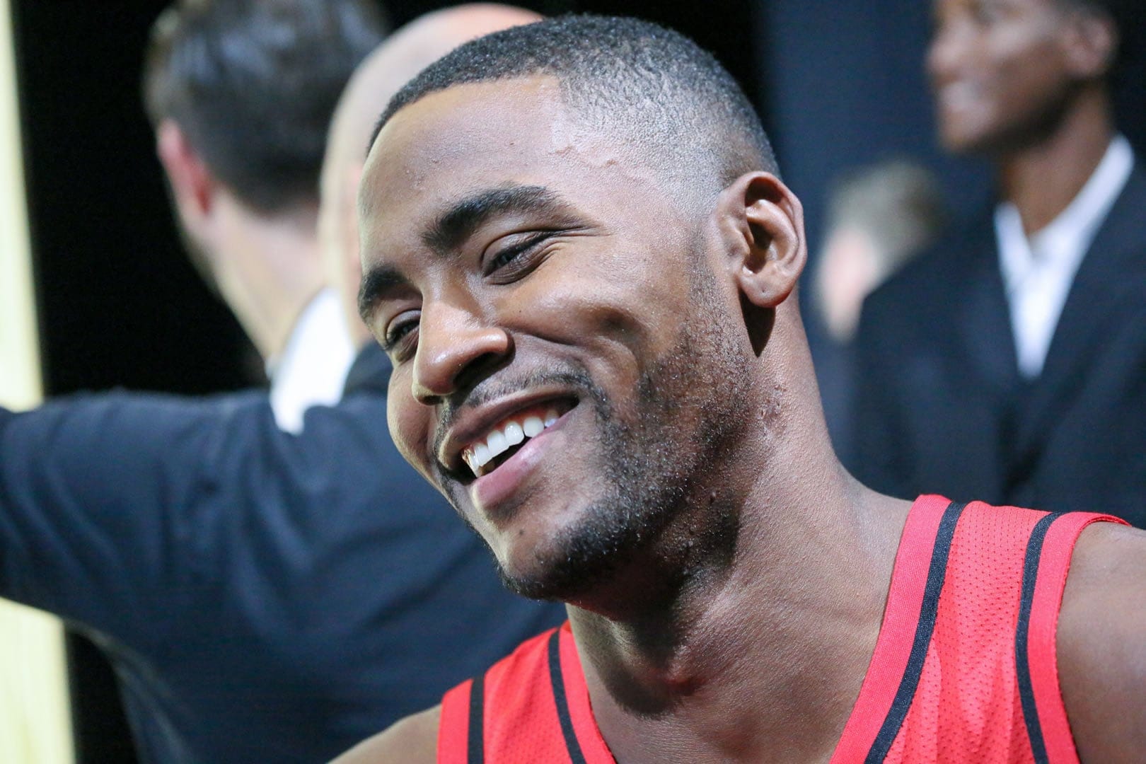 PHOTOS » Moe Harkless Models The Nike Statement Uniform in LA ...
