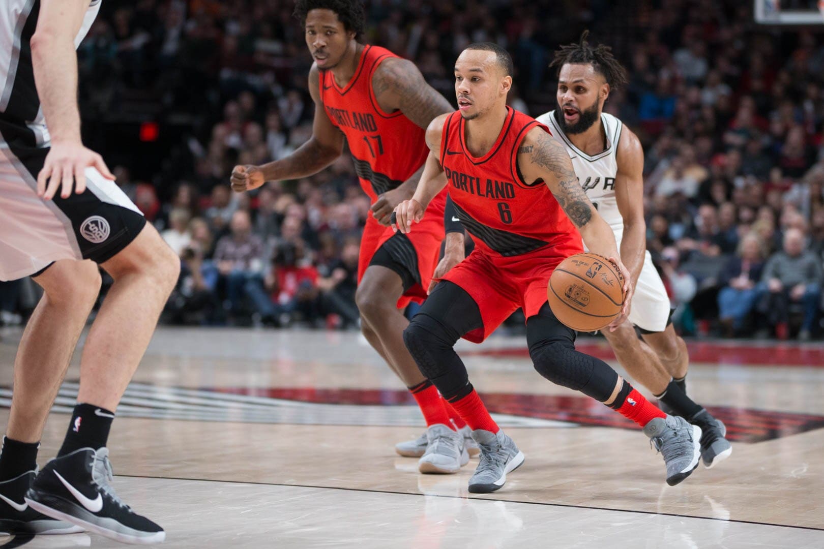 PHOTOS » Trail Blazers vs Spurs Photo Gallery | NBA.com