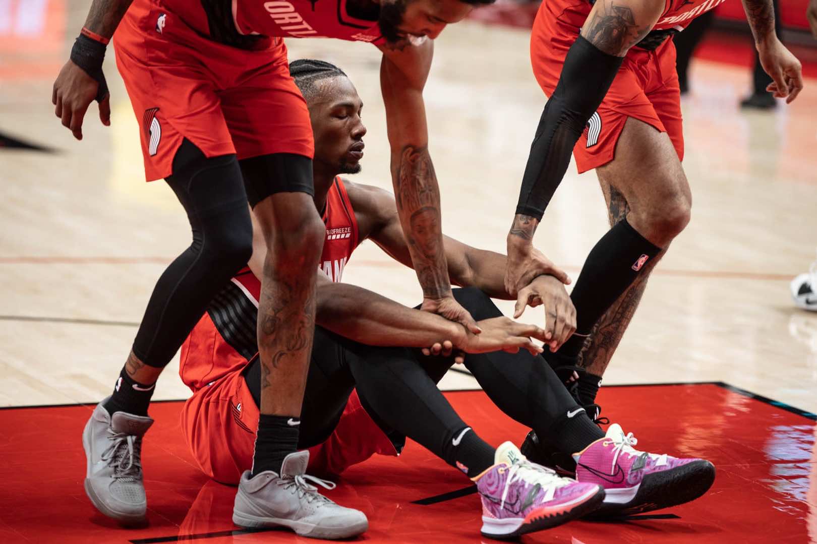 PHOTOS » A look back at Derrick Jones Jr.'s 2020 - 2021 season Photo ...