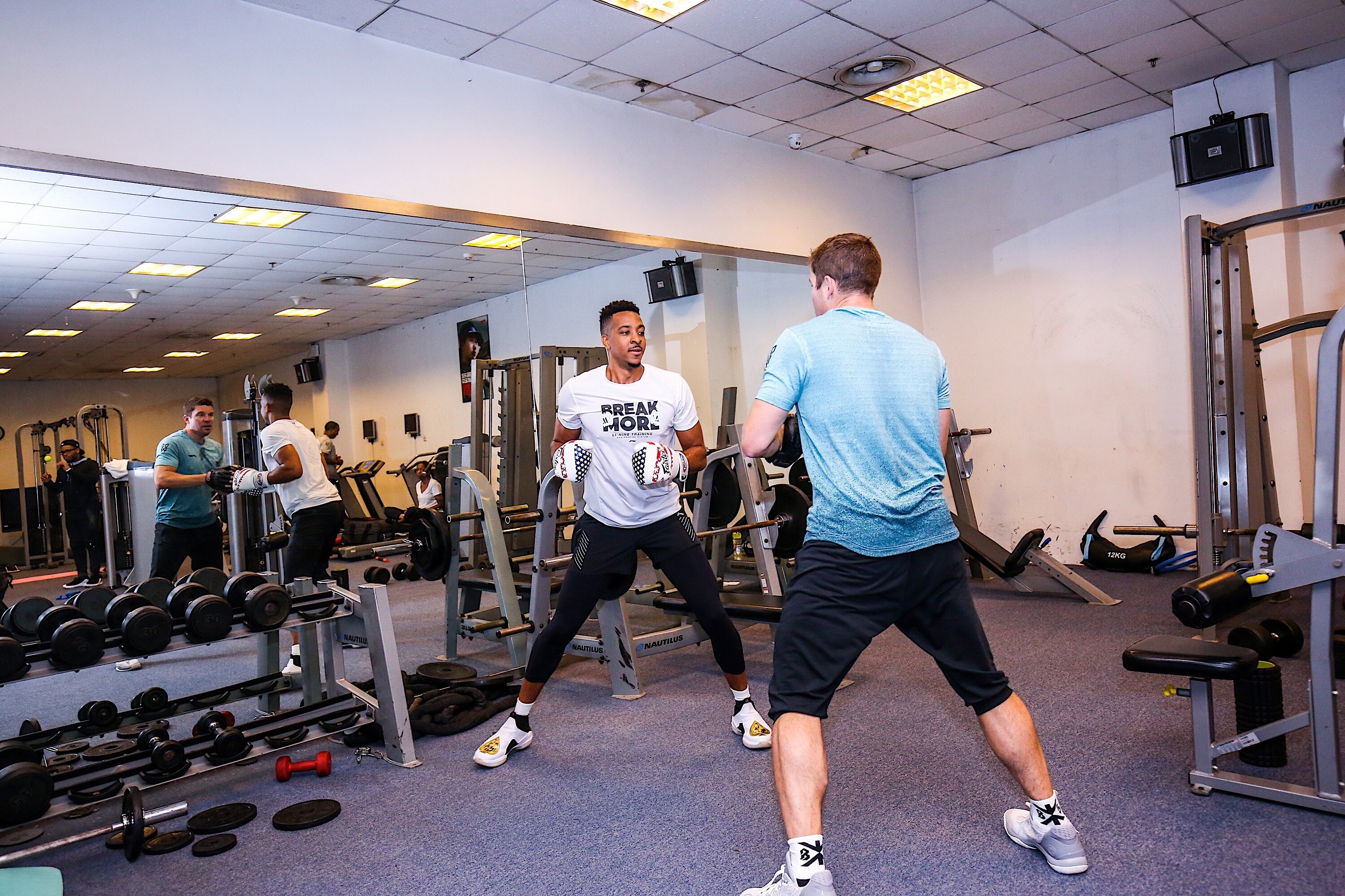 PHOTOS » CJ McCollum Works Out In China Photo Gallery | NBA.com