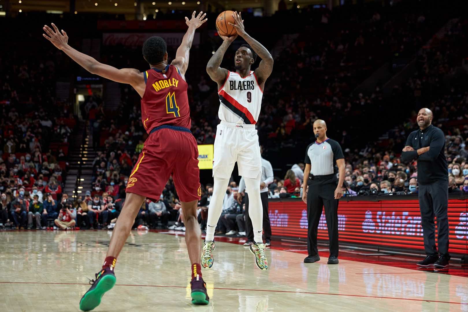 PHOTOS » Trail Blazers 101 Vs. Cavaliers 114 On January 7, 2022 Photo ...