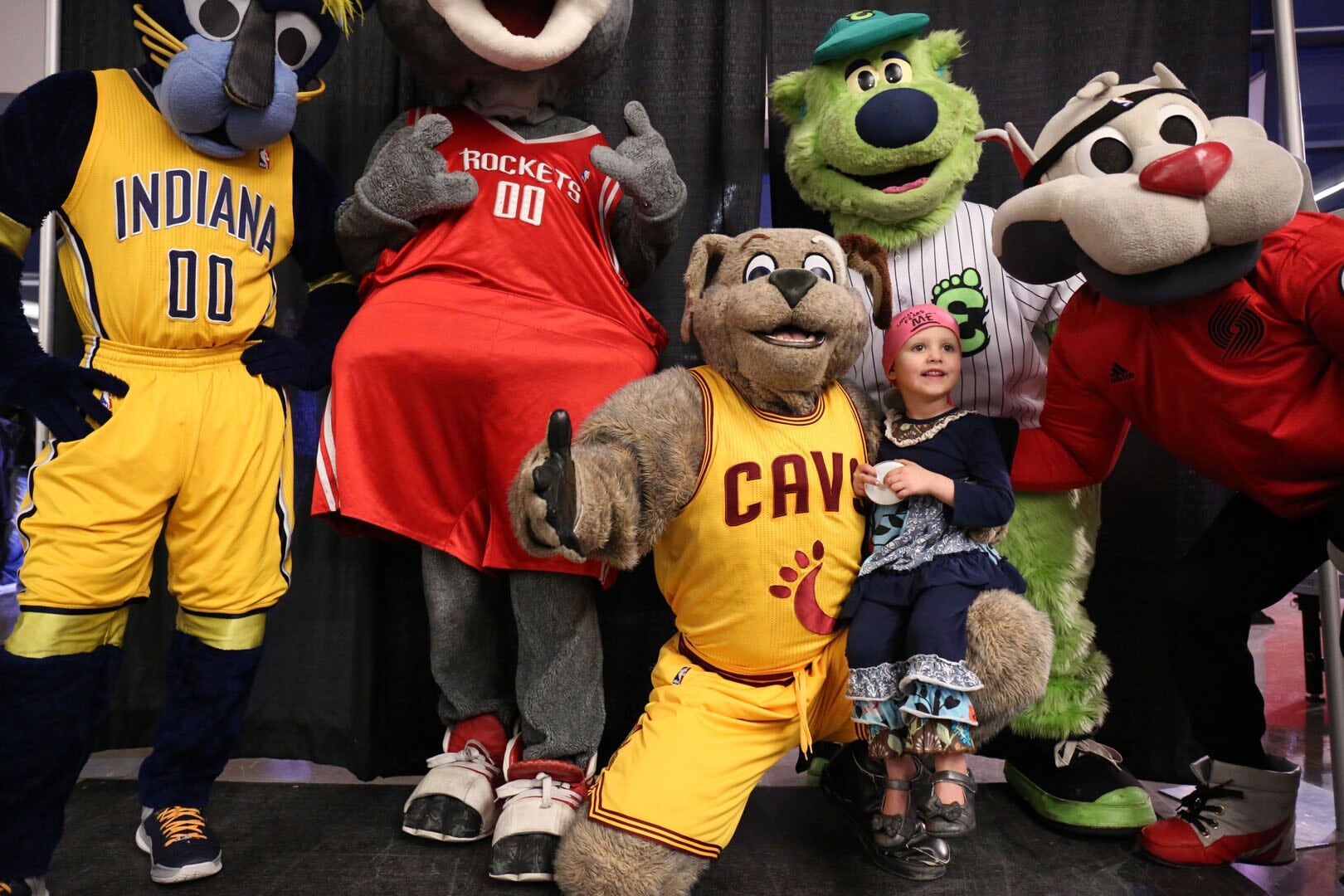 Rip City Scene: Mascot Night at Moda Center | Portland Trail Blazers