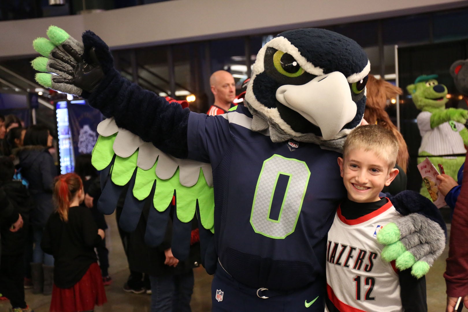 Rip City Scene: Mascot Night at Moda Center | Portland Trail Blazers