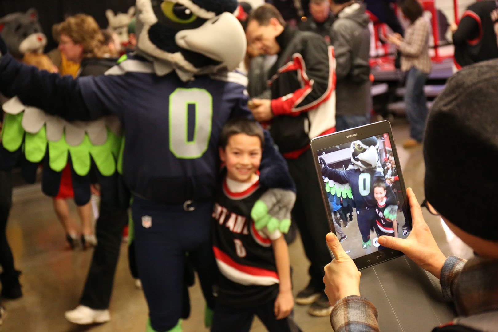 Rip City Scene: Mascot Night at Moda Center | Portland Trail Blazers