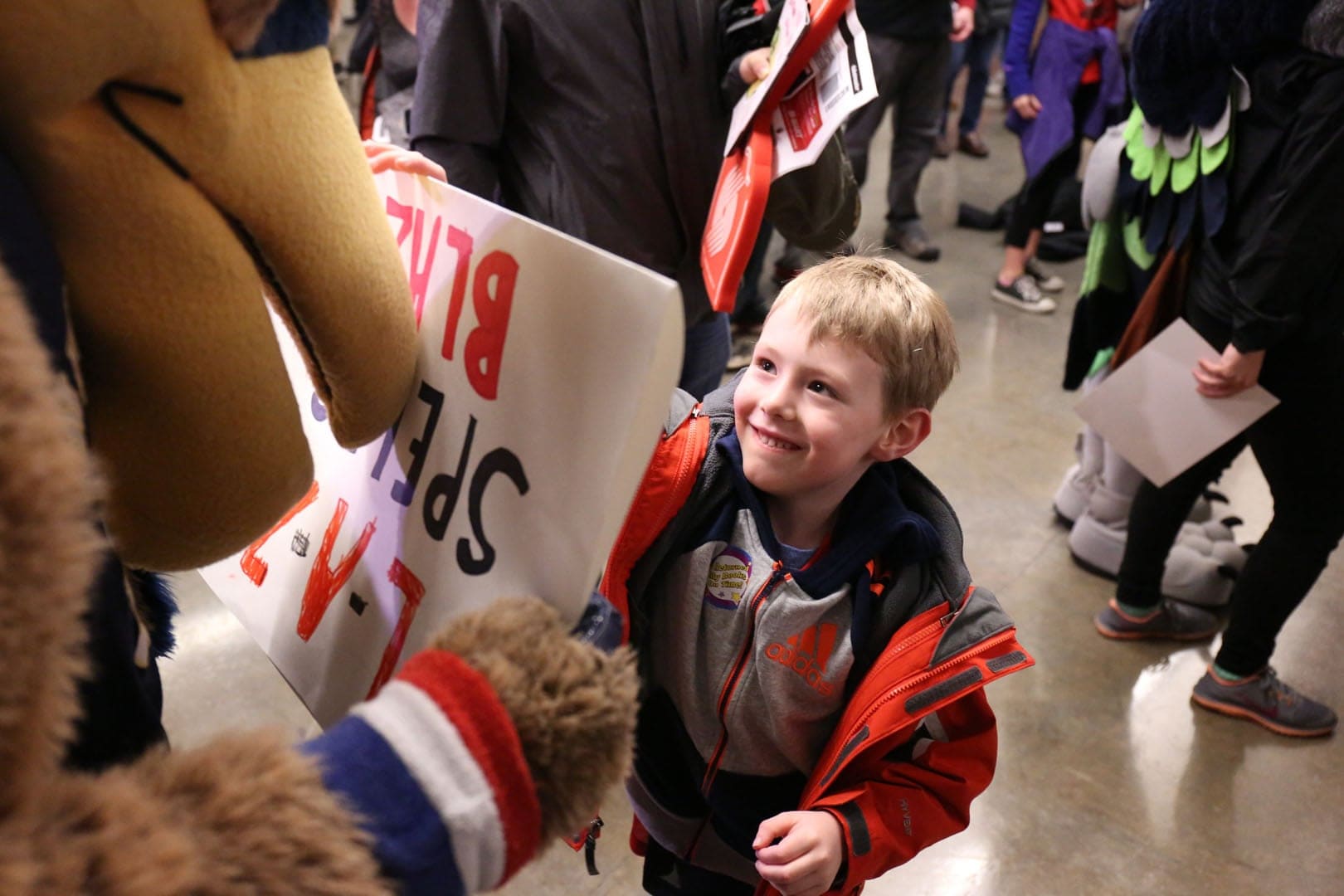 Rip City Scene: Mascot Night at Moda Center | Portland Trail Blazers