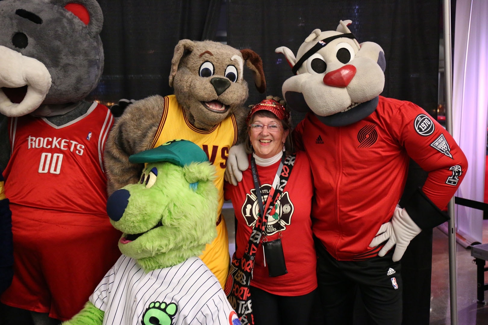 Rip City Scene: Mascot Night at Moda Center | Portland Trail Blazers