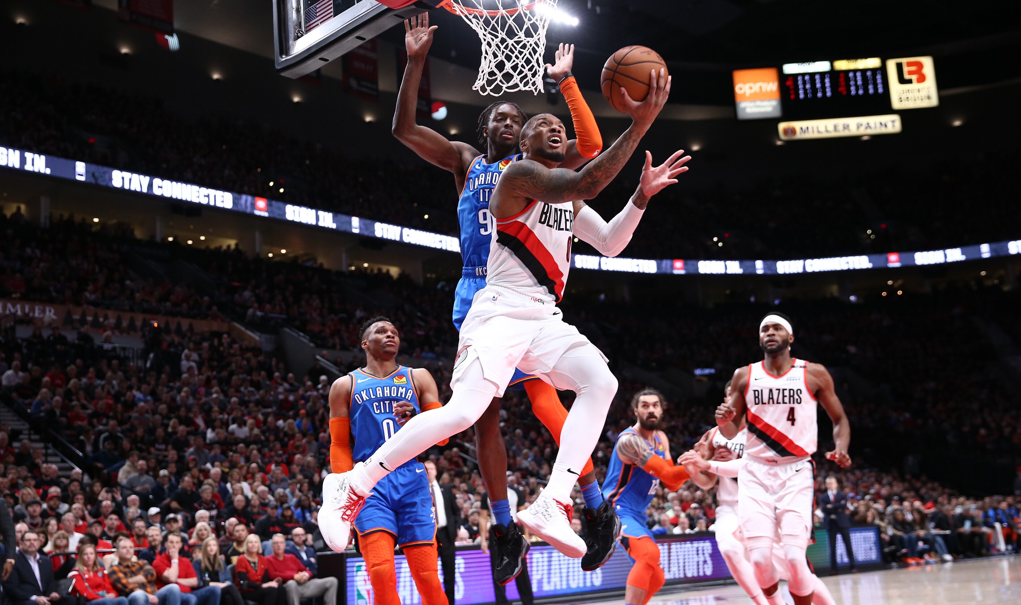 Blazers Start Strong, Finish Strong To Take Game One At The Moda Center ...