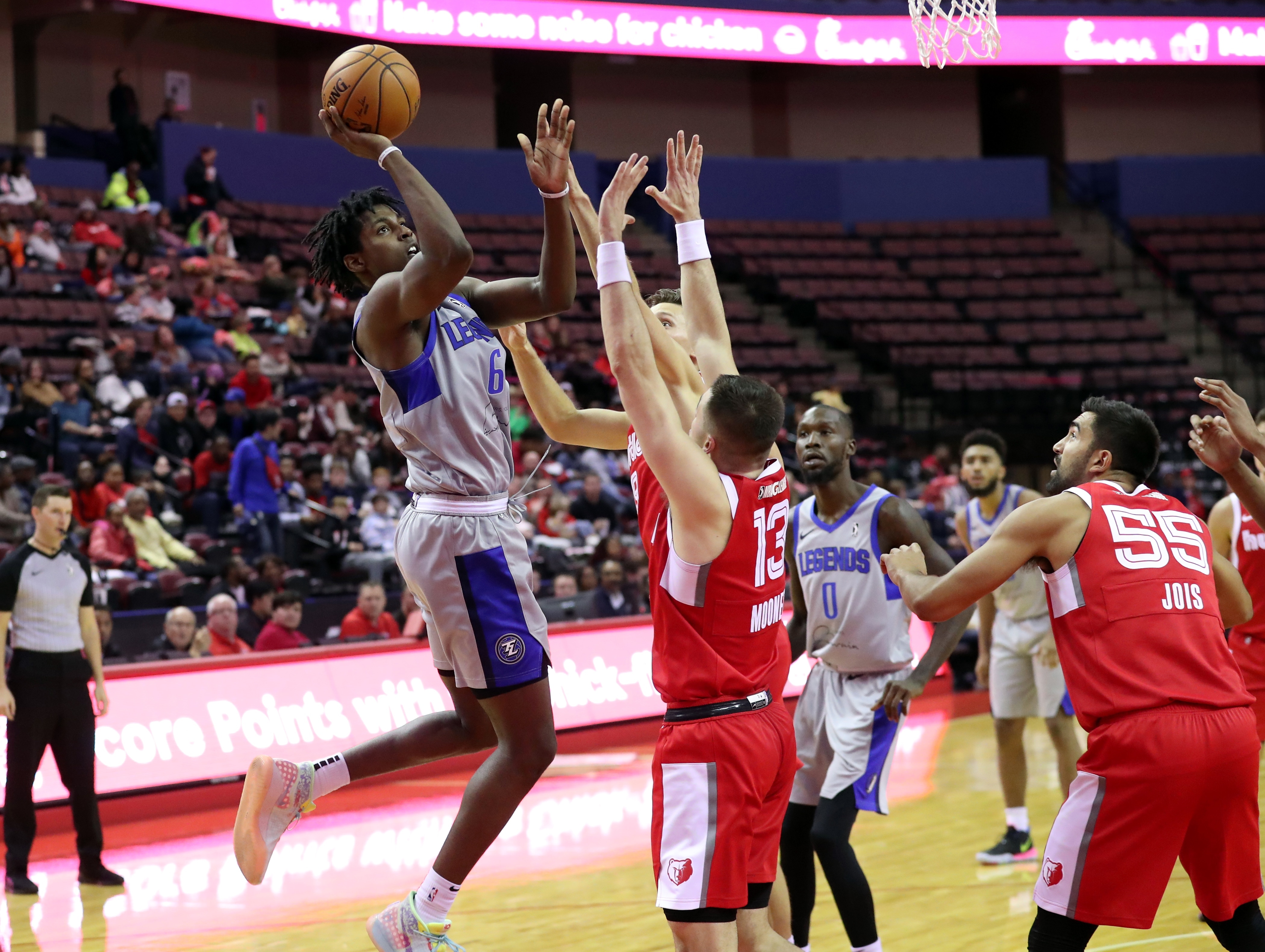 Trail Blazers Transfer Moses Brown and Jaylen Hoard to Texas Legends ...