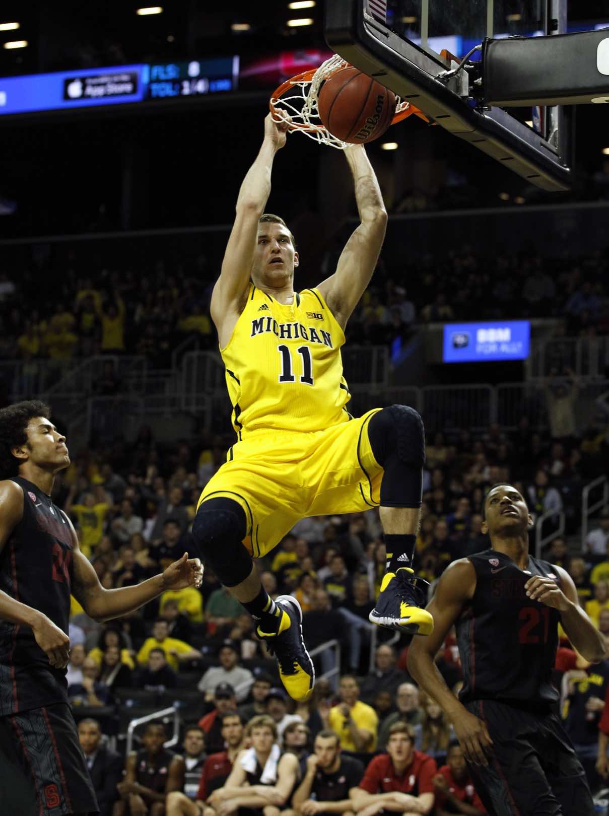 Nik Stauskas Dunk
