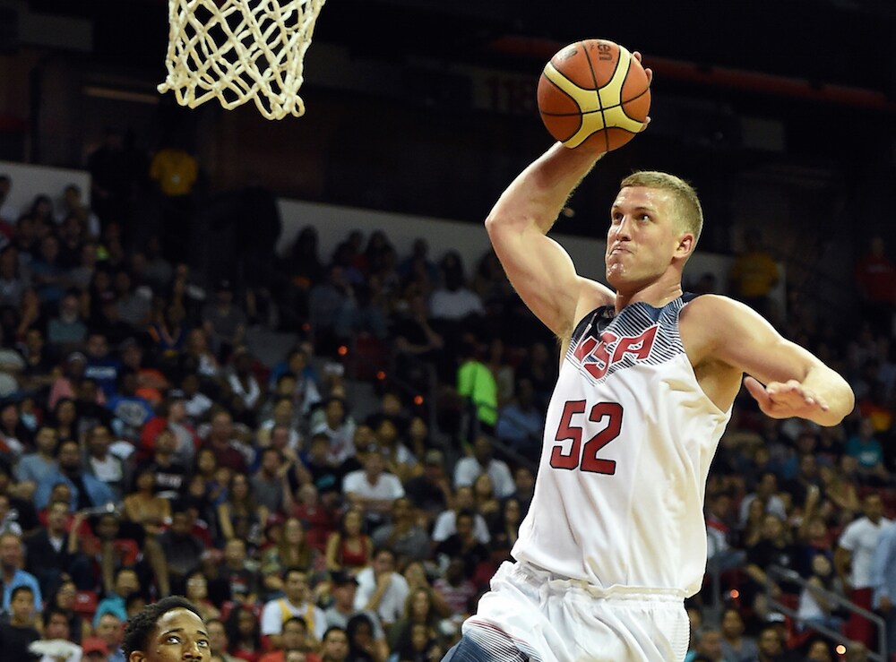 Photos: Mason Plumlee Records Double-Double in USA Basketball Showcase ...