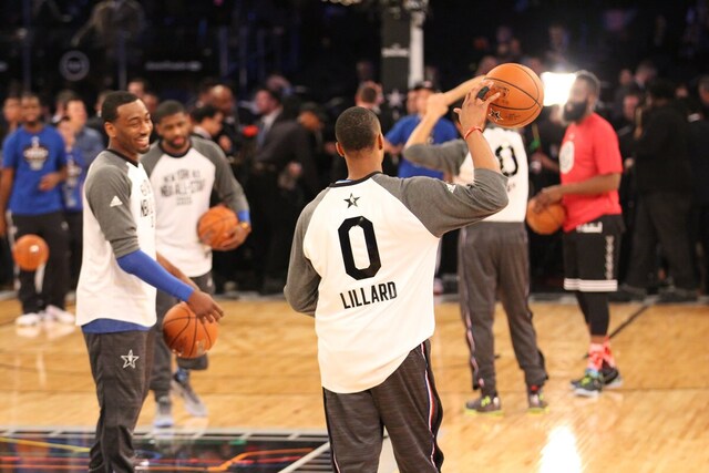 Pre-Game Warm-Ups at MSG Photo Gallery | NBA.com