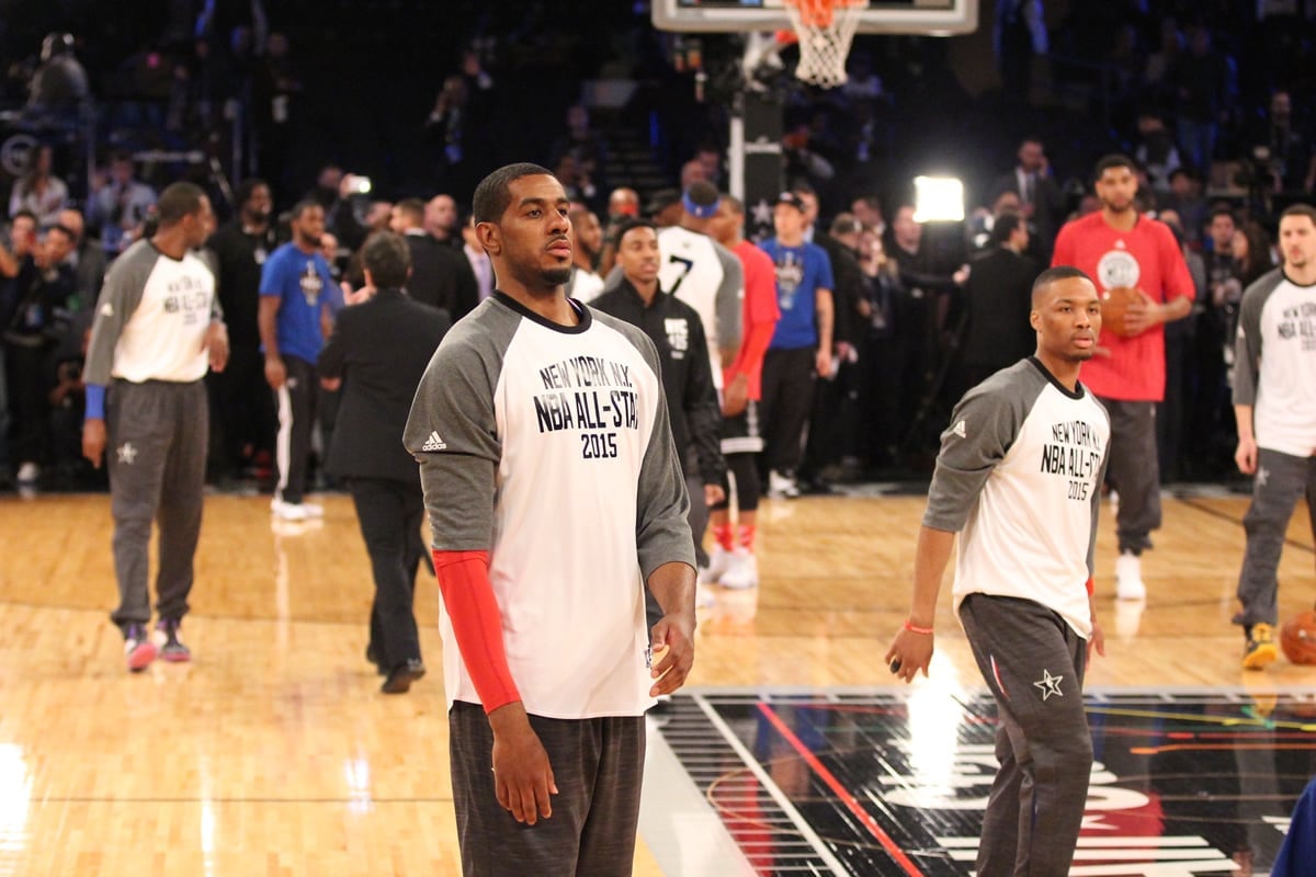 Pre-Game Warm-Ups at MSG | Portland Trail Blazers