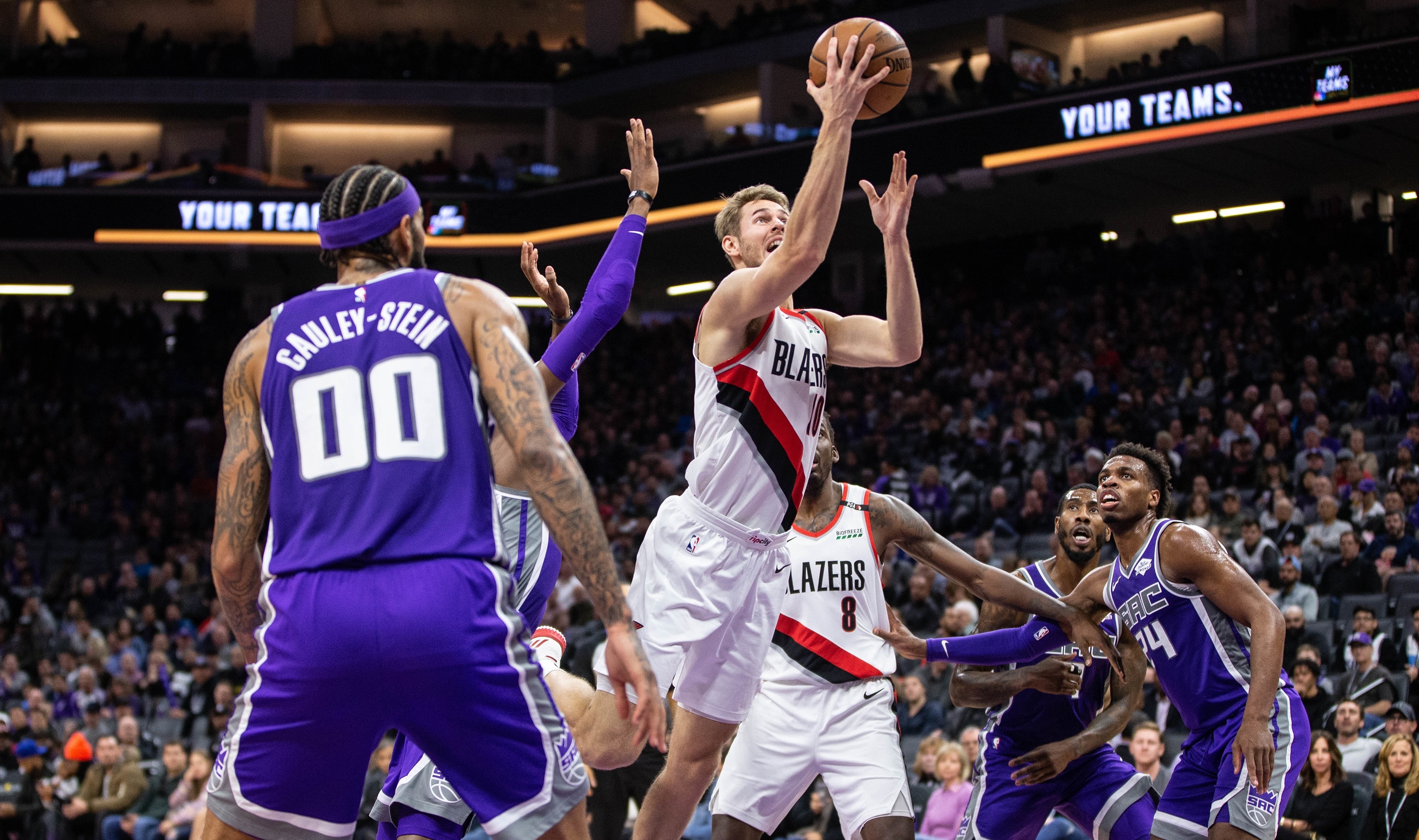 Regular Season Ends Versus Kings On Fan Appreciation Night | Portland ...