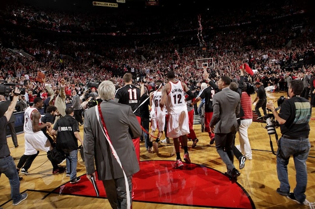Trail Blazers vs. Rockets - Game 6 NBA Playoffs May 2, 2014 Photo ...