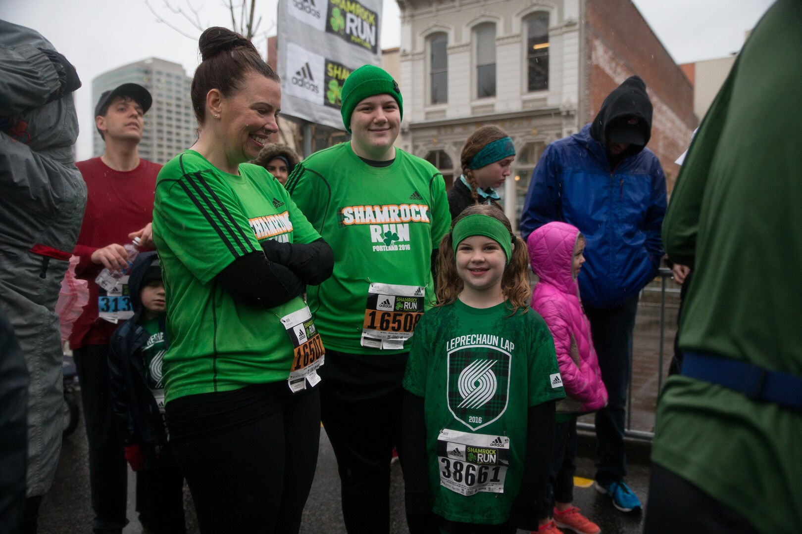 PHOTOS: 'Blazers Leprechaun Lap' at adidas Shamrock Run | Portland ...