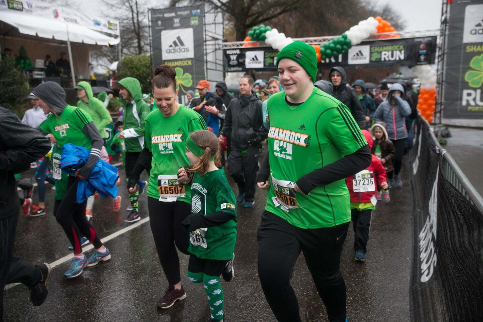 PHOTOS: 'Blazers Leprechaun Lap' at adidas Shamrock Run | Portland ...
