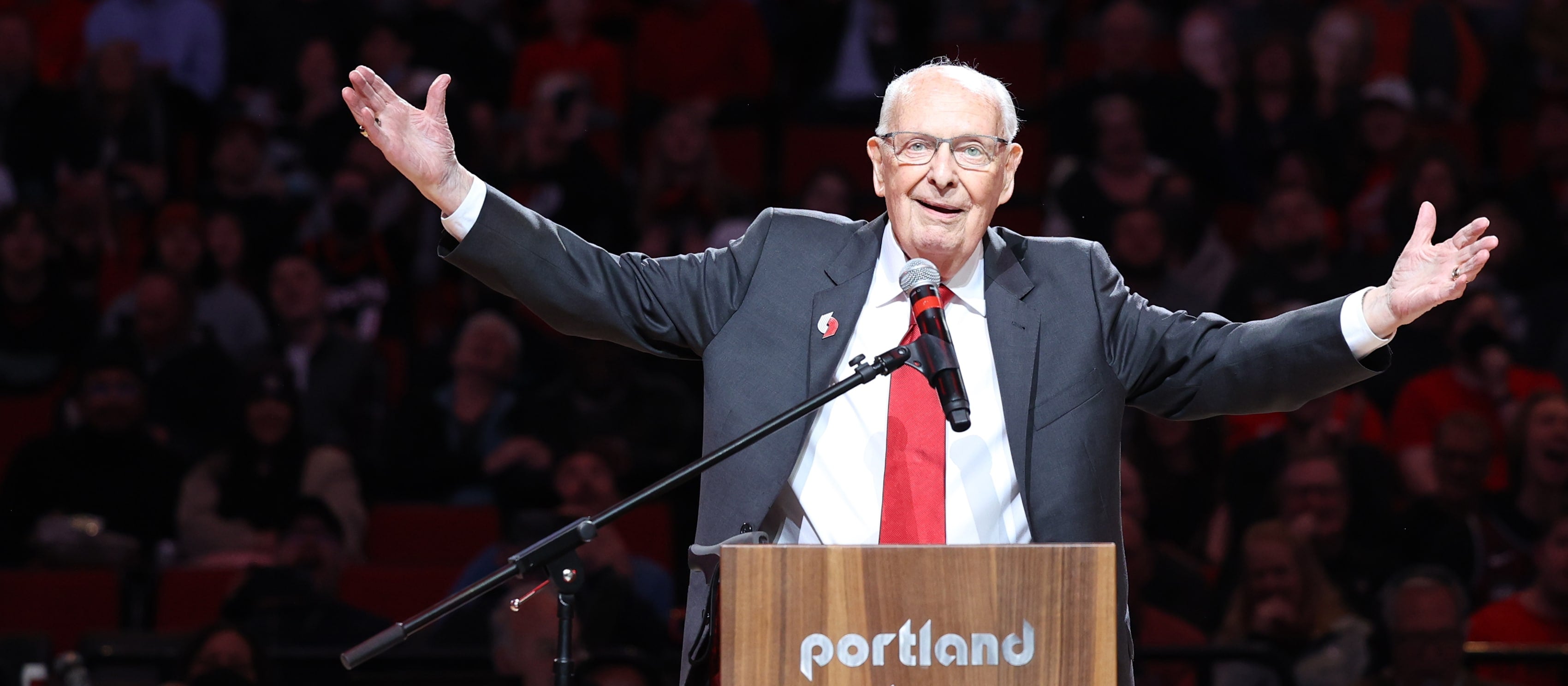 In A Season Full Of Endings, Bill Schonely Gets The Final Farewell ...