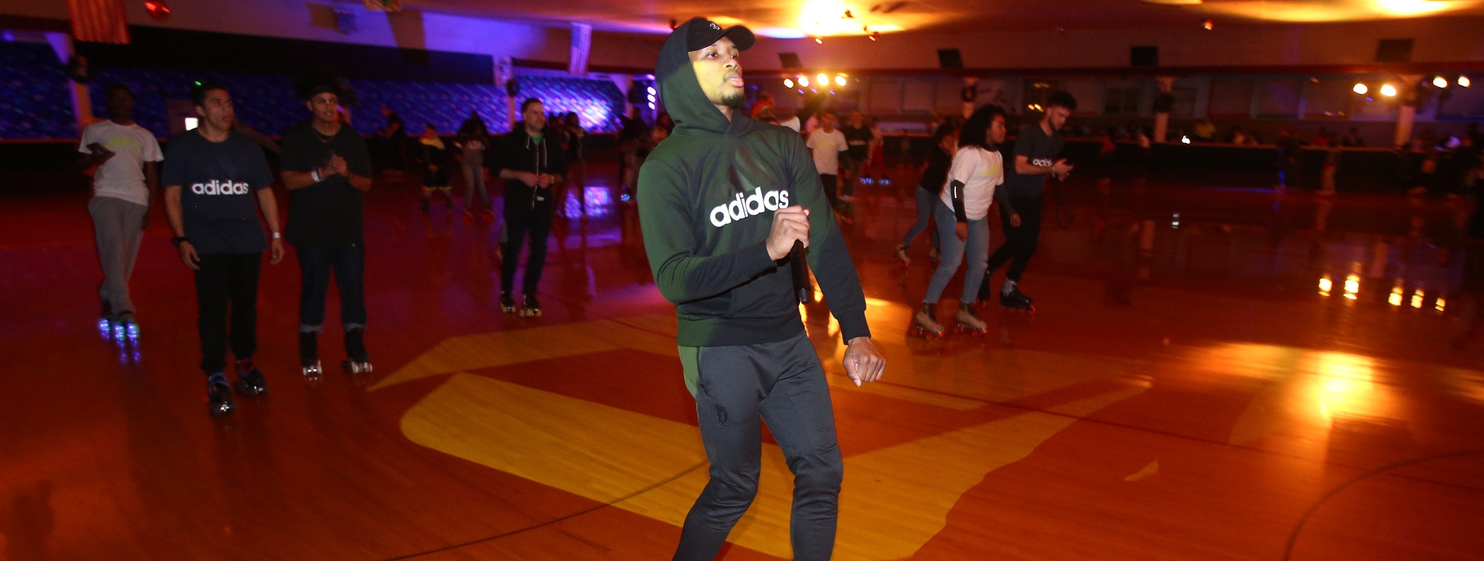 Lillard Puts Portland On Skates At 'Glow In The Park' Party At Oaks ...