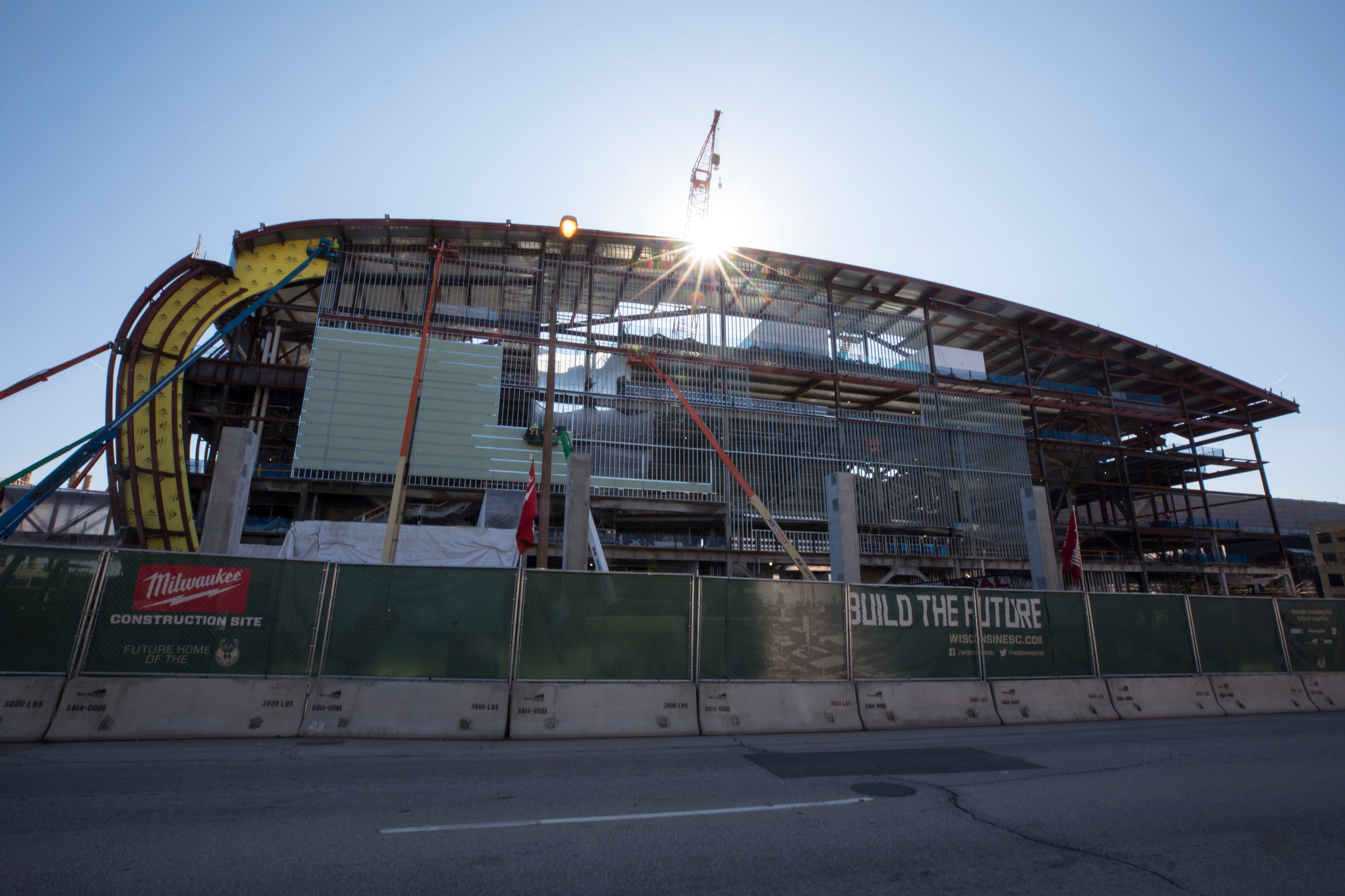 Groundbreaking to Completion: Fiserv Forum Timeline Photo Gallery | NBA.com