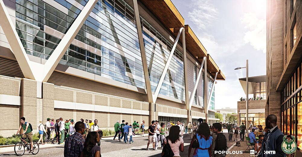 Image Slideshow: New Arena and Training Center Renderings | Milwaukee Bucks