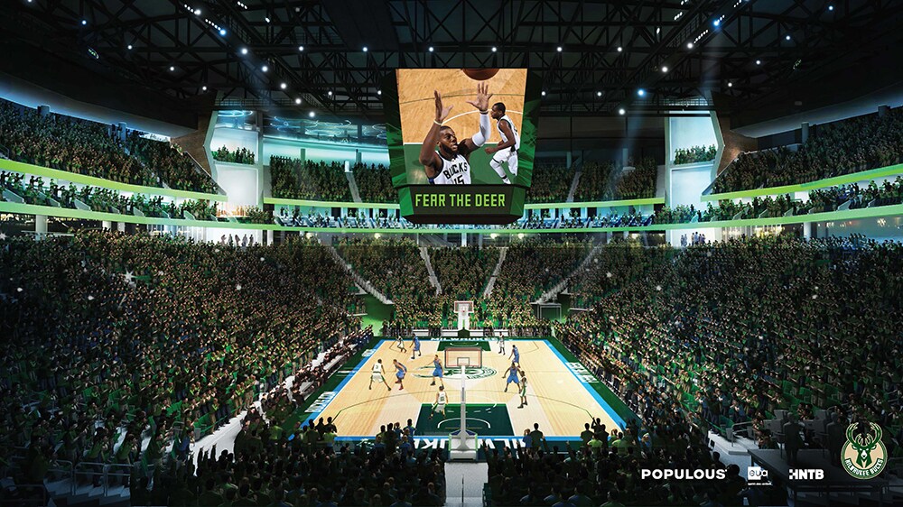 Image Slideshow: New Arena and Training Center Renderings | Milwaukee Bucks