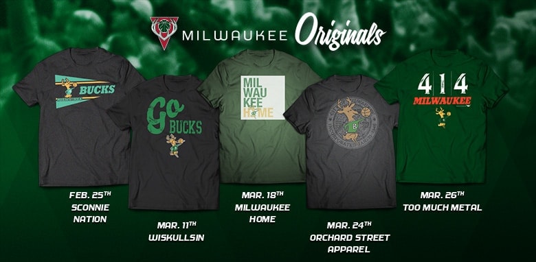 Bucks to Bring Back 'Milwaukee Originals' T-Shirts | Milwaukee Bucks