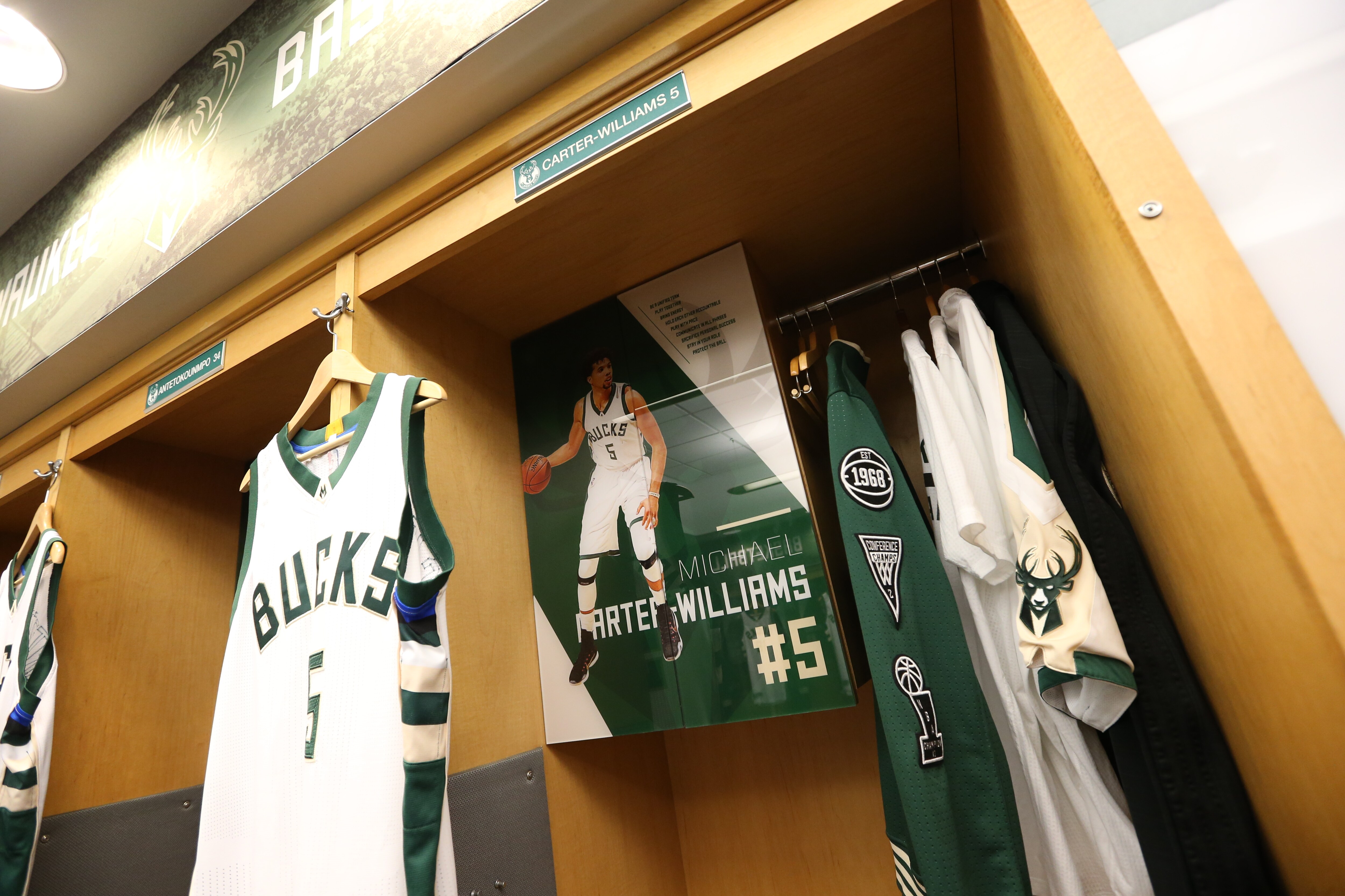 All-Access: Bucks Locker Room | Milwaukee Bucks