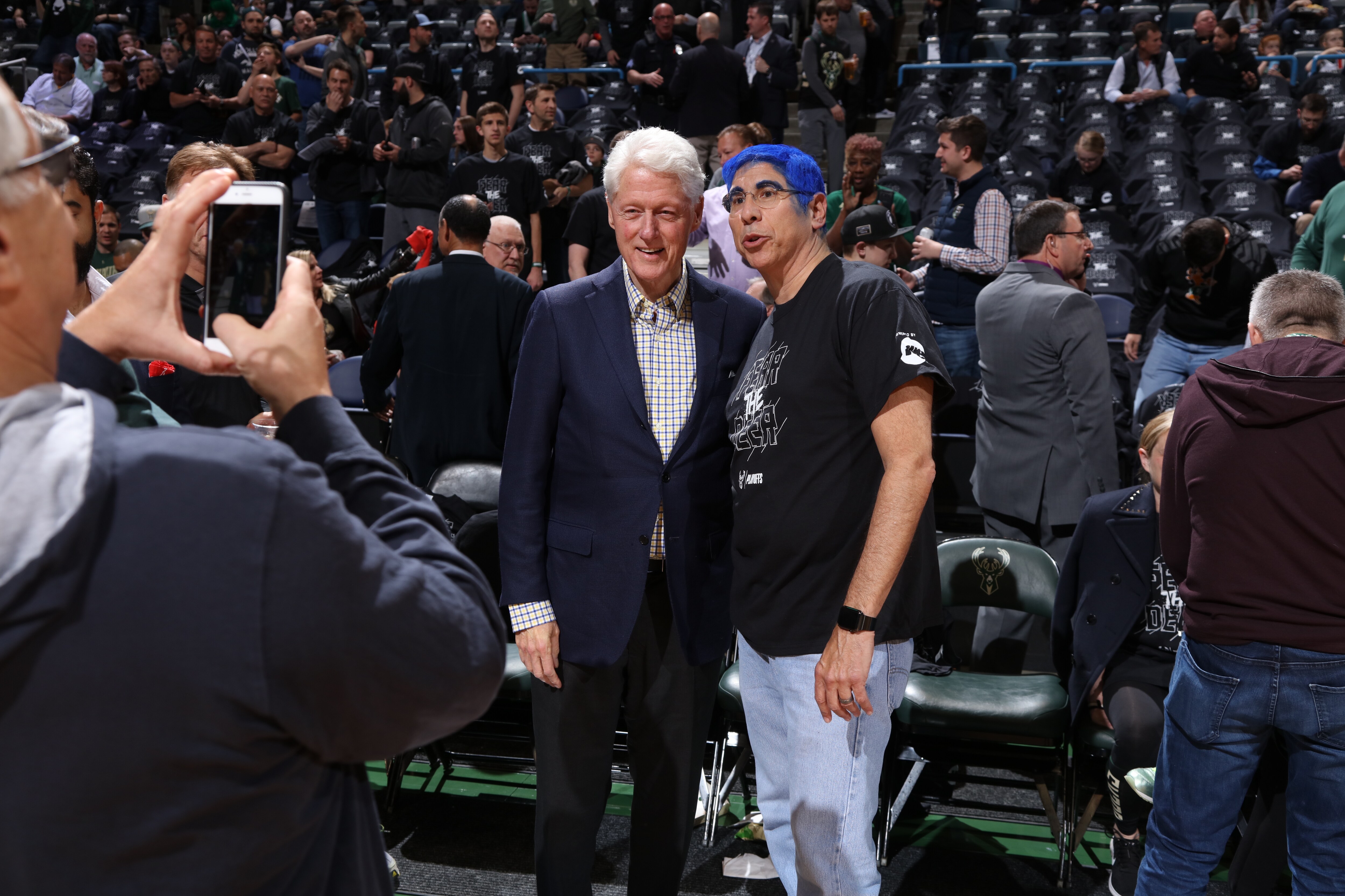 President Clinton Visits Milwaukee For Game Six Photo Gallery | NBA.com