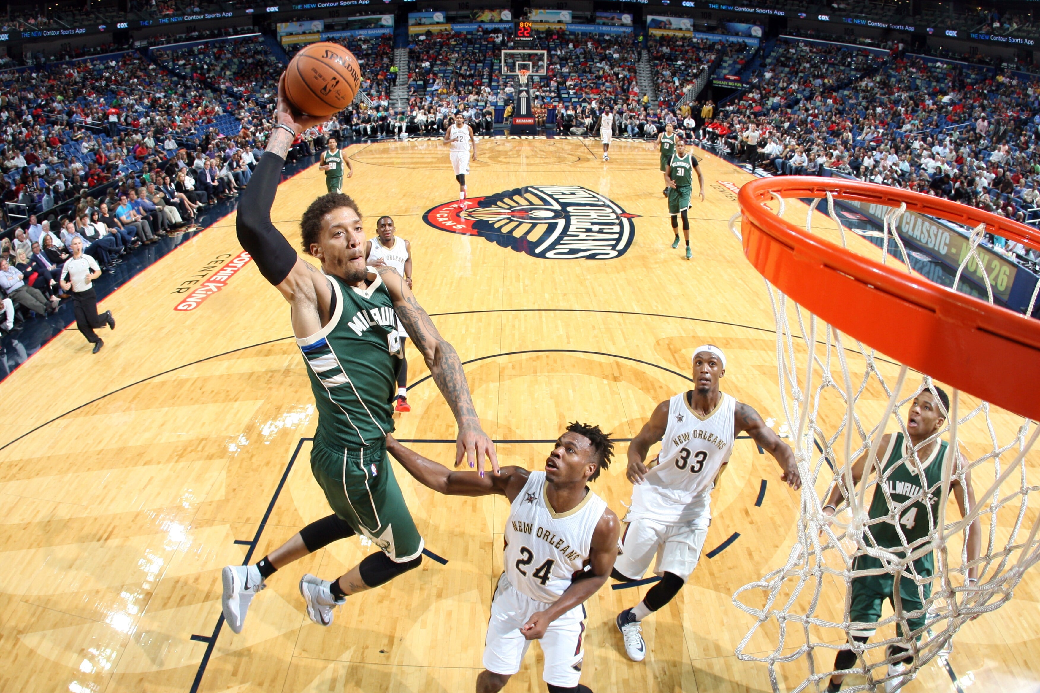 Michael Beasley Impact On And Off The Court | Milwaukee Bucks