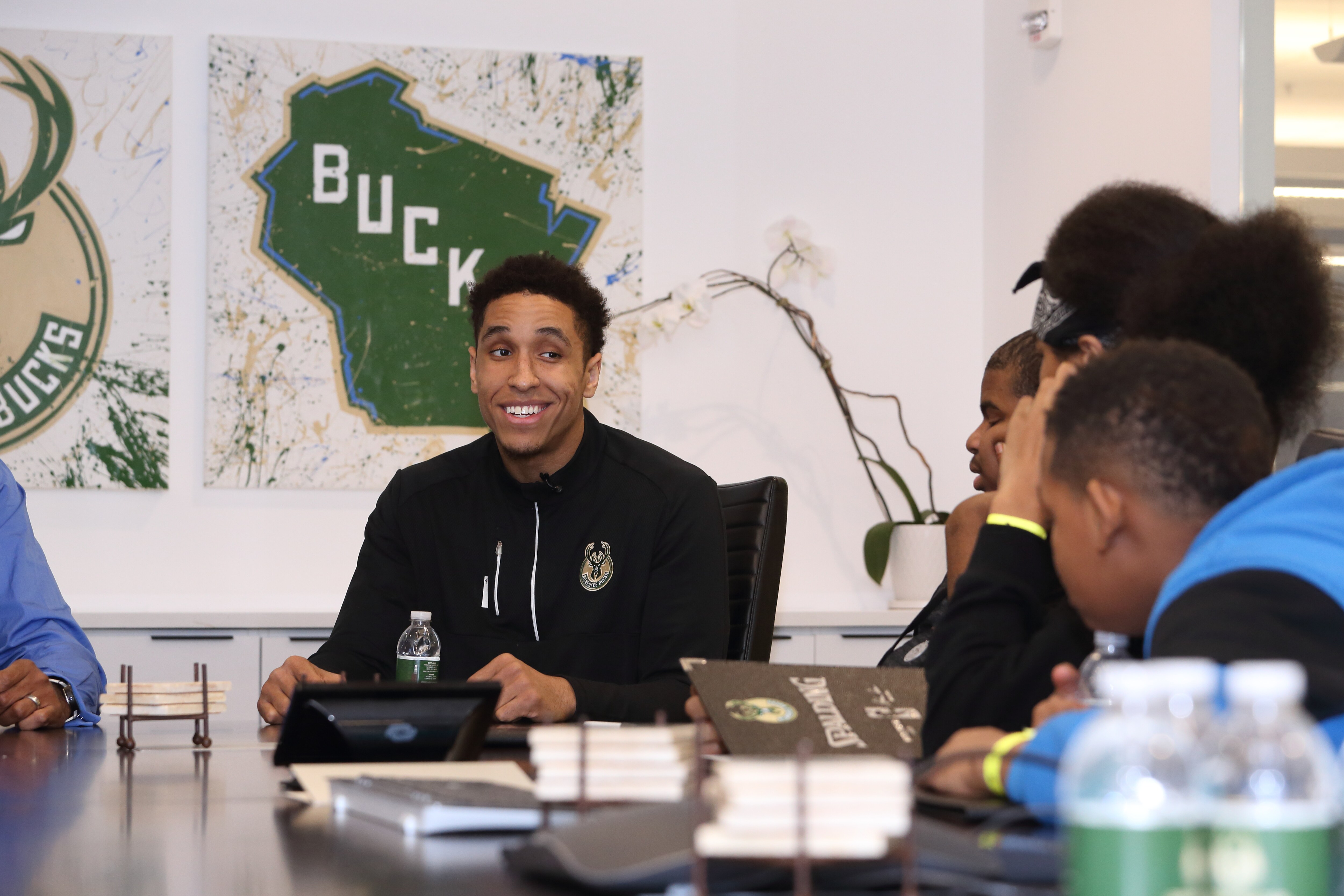 Malcolm Brogdon, Bucks Mentor Youth at 'Own Your Future' Night Photo ...