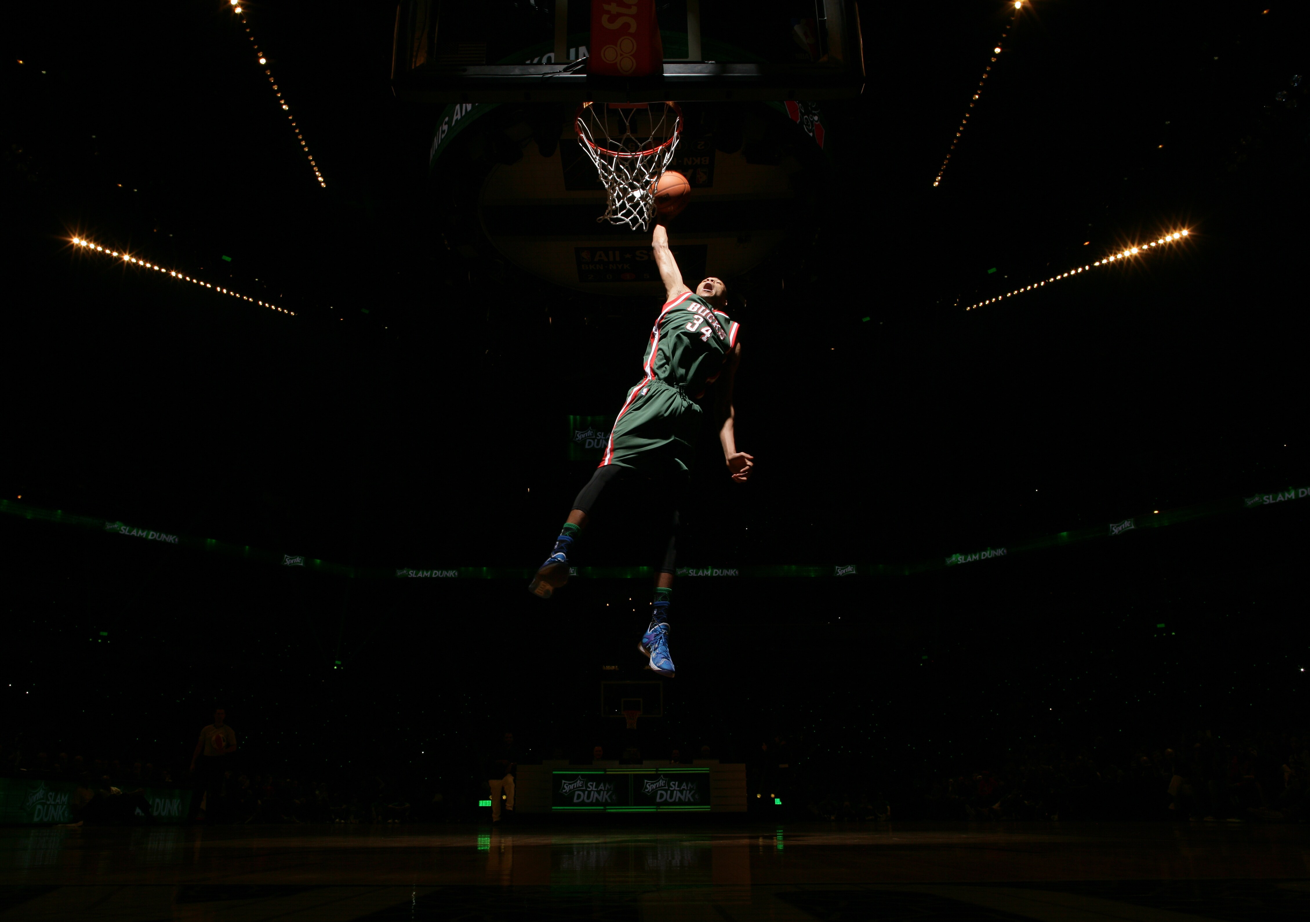 Giannis in the 2015 Sprite Slam Dunk Contest | Milwaukee Bucks