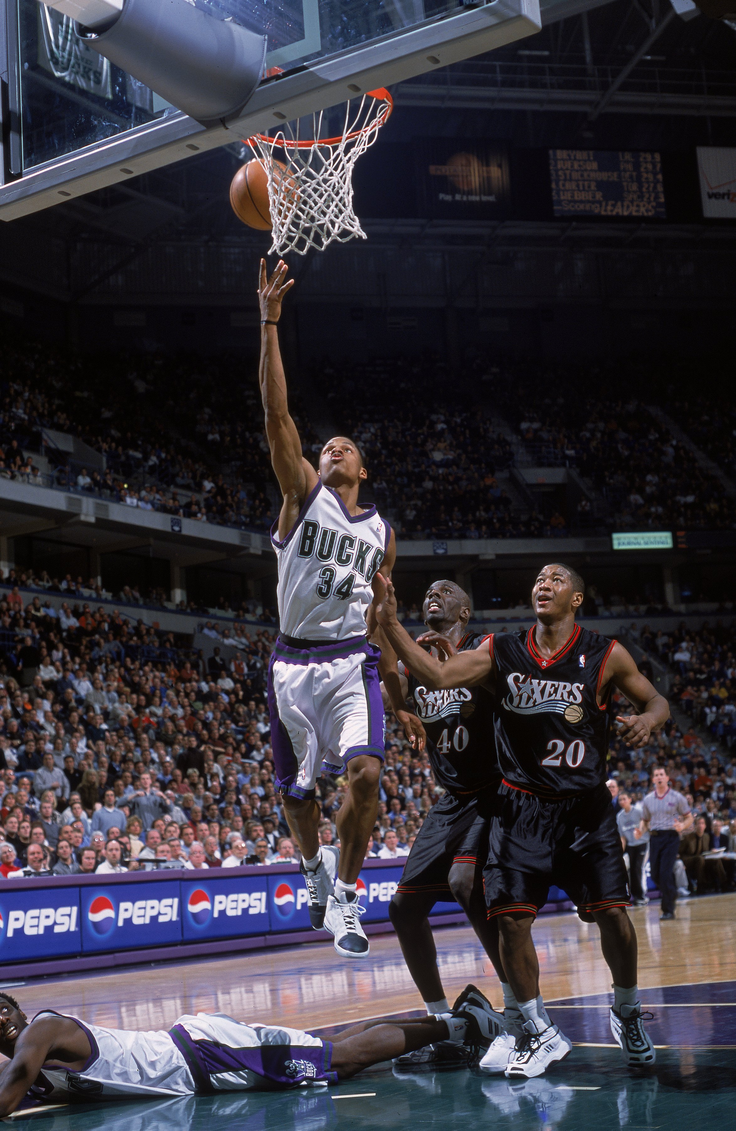 43 Photos Of Ray Allen With The Bucks | Milwaukee Bucks