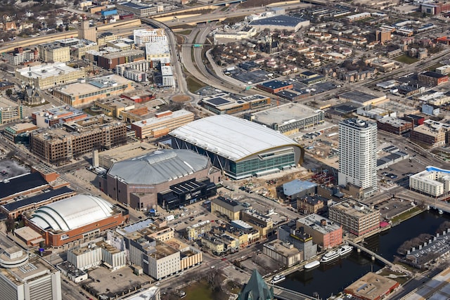 Wisconsin Entertainment & Sports Center April Aerials Photo Gallery ...