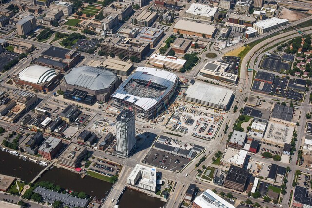 Wisconsin Entertainment & Sports Center July Aerials Photo Gallery ...