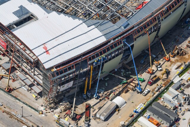 Wisconsin Entertainment & Sports Center July Aerials Photo Gallery ...