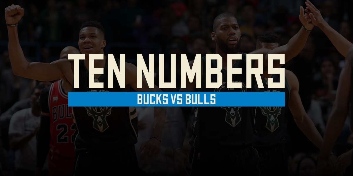Ten Numbers From the Win Over the Bulls | Milwaukee Bucks