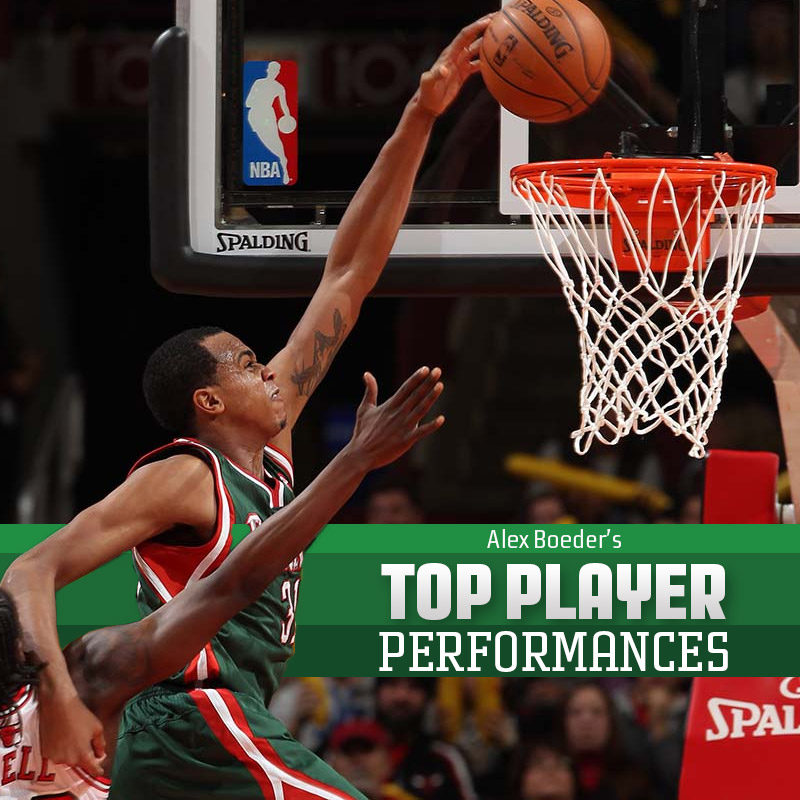 Top Player Performances | Milwaukee Bucks