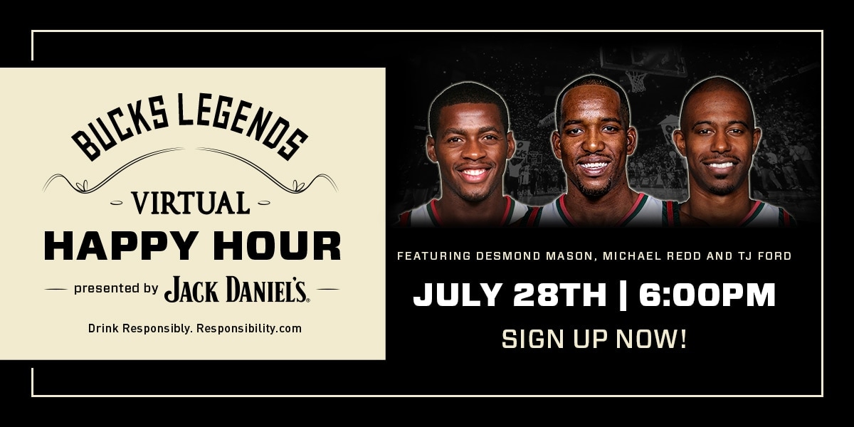 Milwaukee Bucks to Host Virtual Happy Hour Presented by Jack Daniel's ...