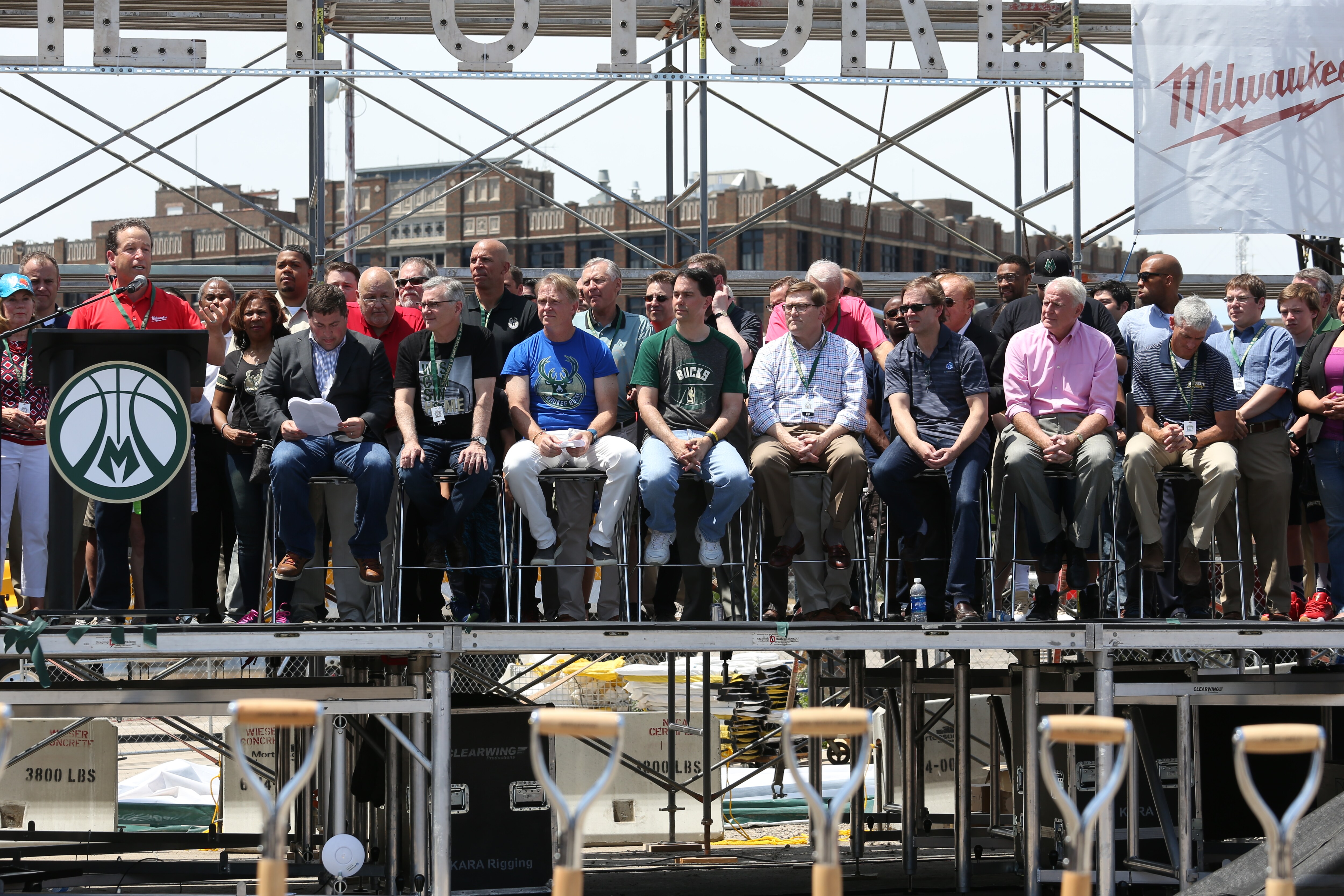 Arena Groundbreaking Ceremony | Milwaukee Bucks