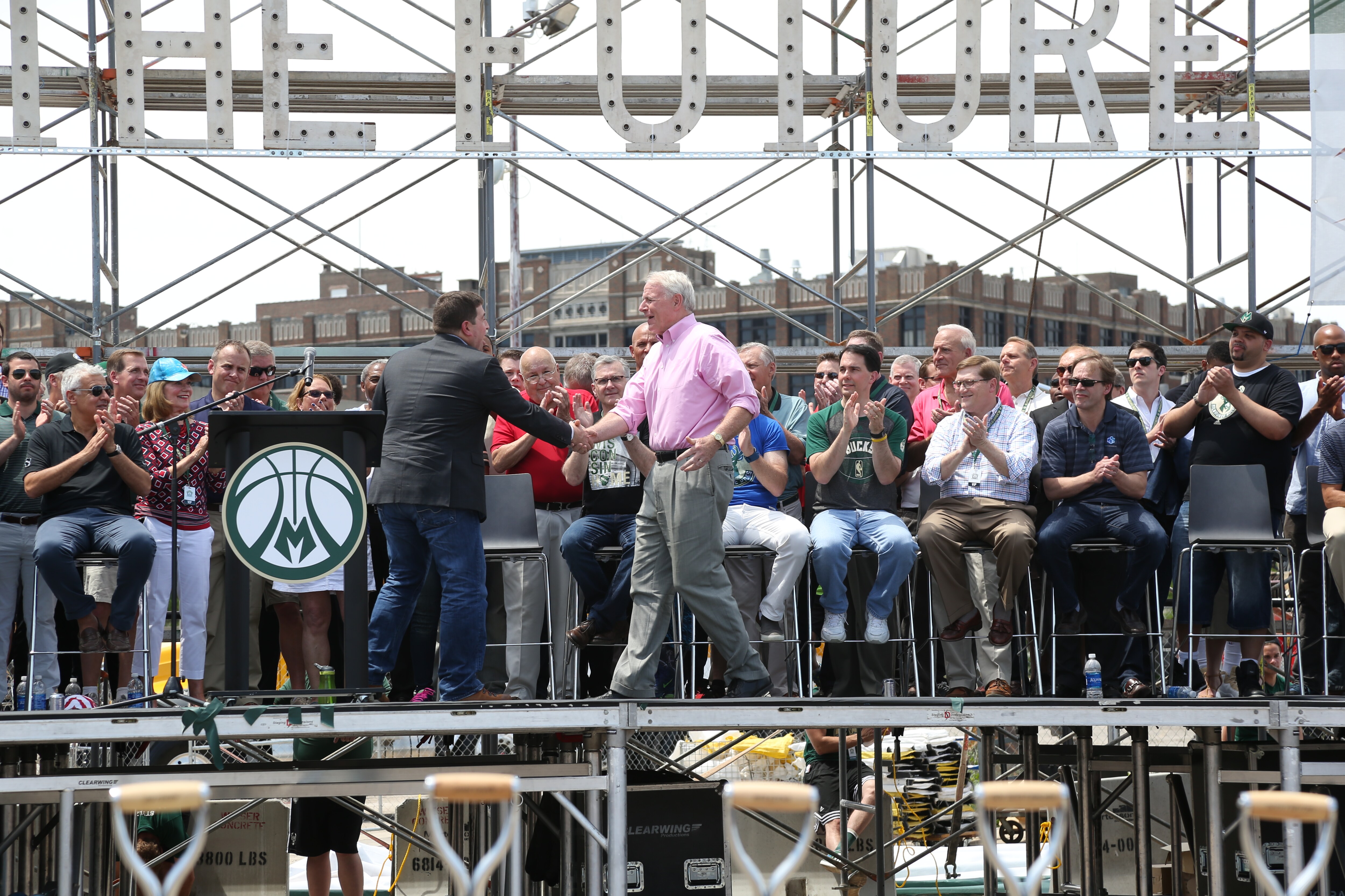 Arena Groundbreaking Ceremony | Milwaukee Bucks