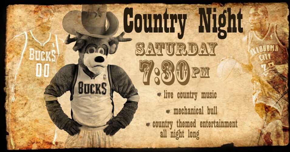 Country Night | Milwaukee Bucks
