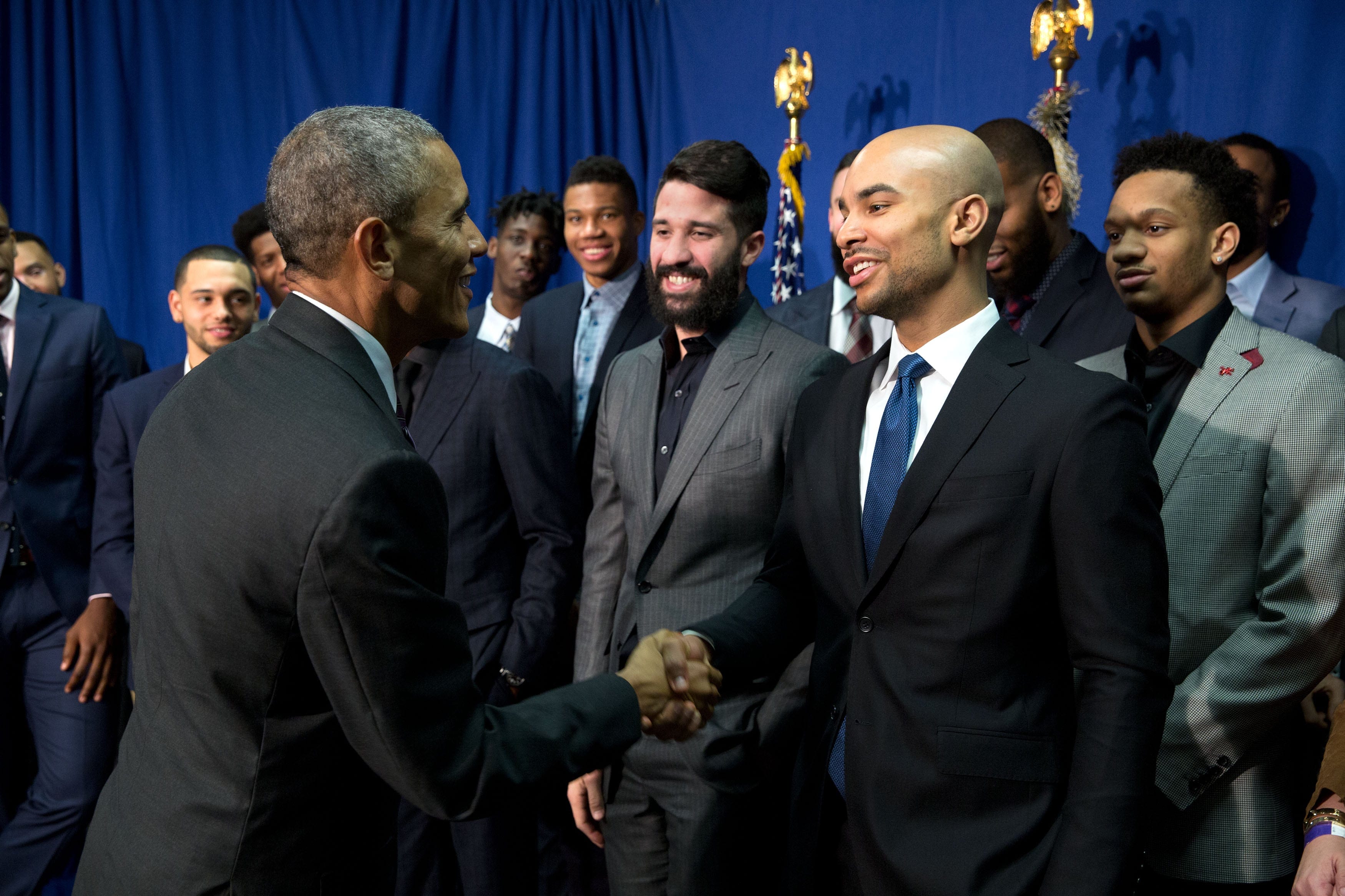 The Bucks Meet President Obama Photo Gallery | NBA.com