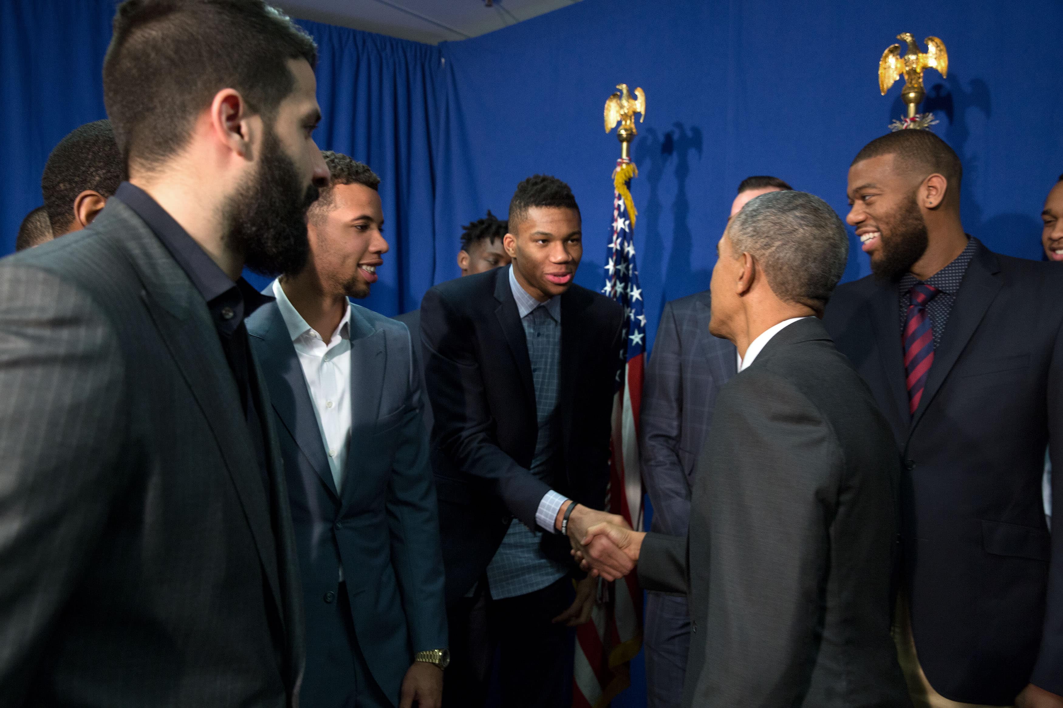 The Bucks Meet President Obama Photo Gallery | NBA.com