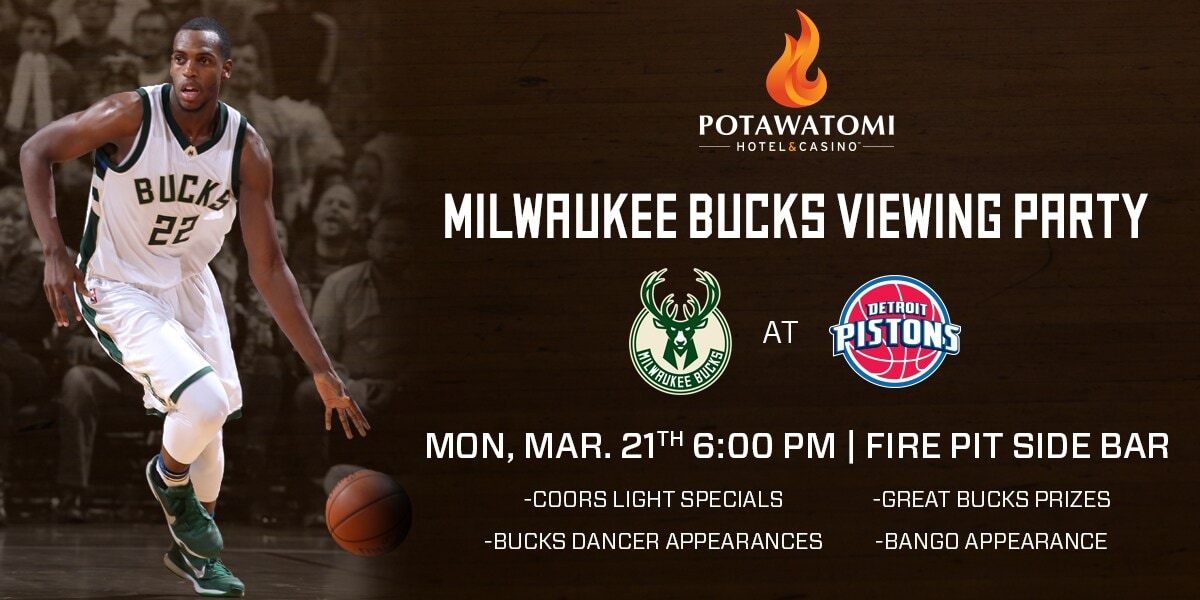 Bucks Viewing Party - Mar 21 | Milwaukee Bucks