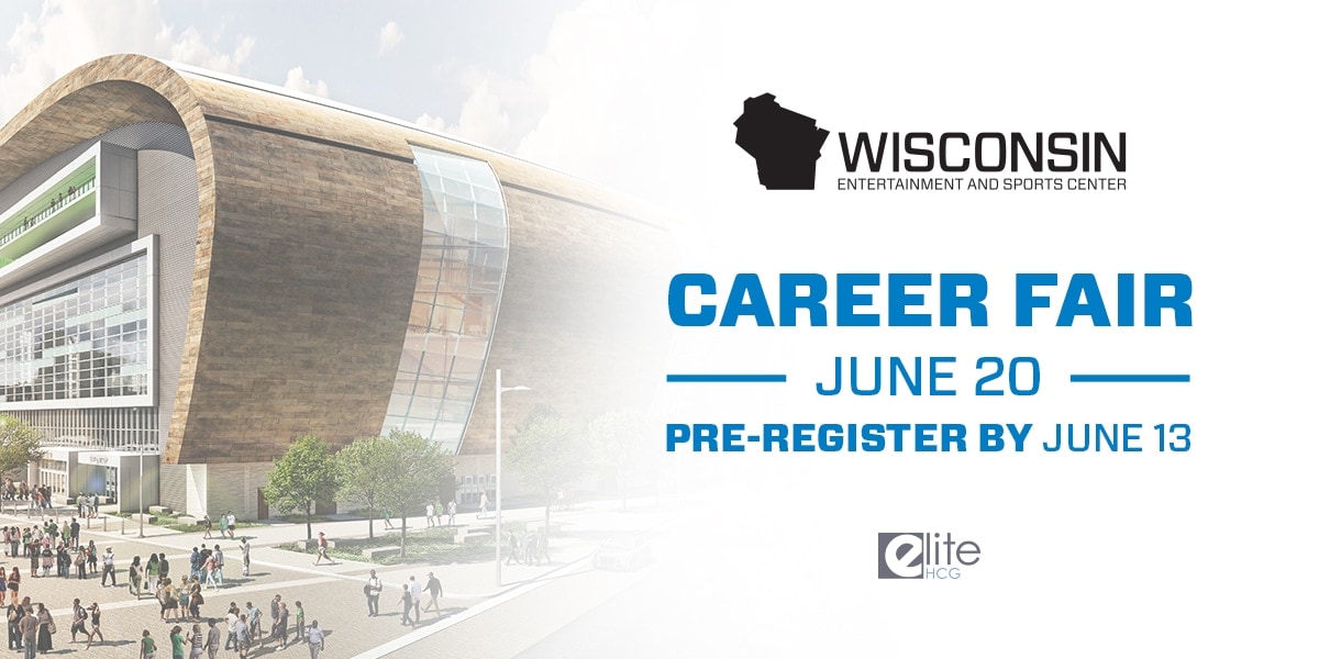 Wisconsin Entertainment and Sports Center to Hold Job Fair on June 20 ...